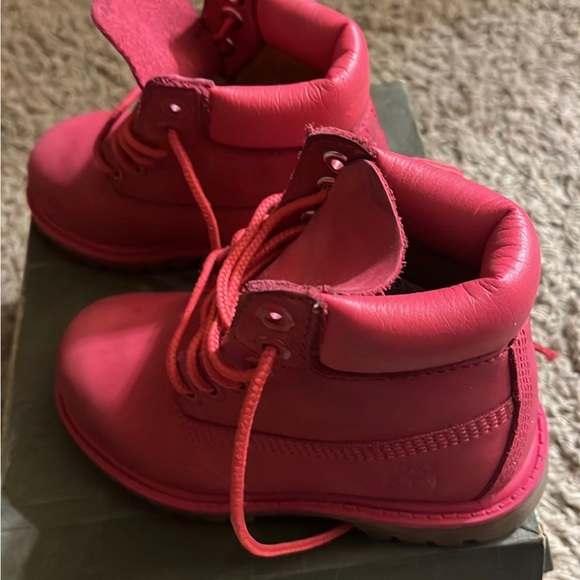 Timberland | Shoes | Rare Pink Toddler Timberland Boots | Poshmark